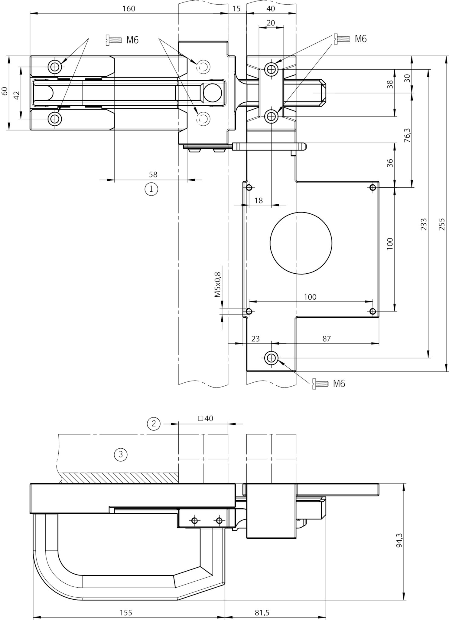 BTC-TZ00-C-TH-00-X Bolt BTC-TZ00... without escape release for safety ...