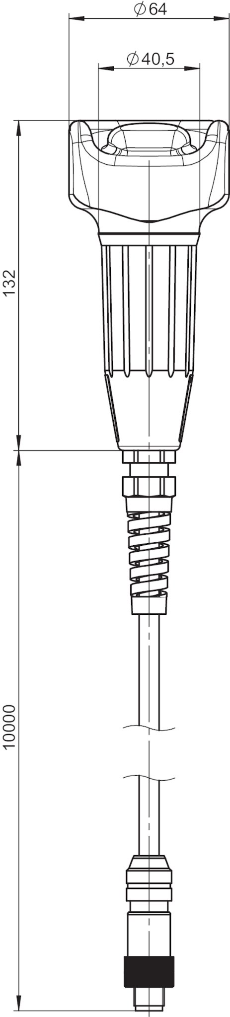 ZSA2B4G10CC2322 ZSA, 3-stage with cable and plug connector M12 ...