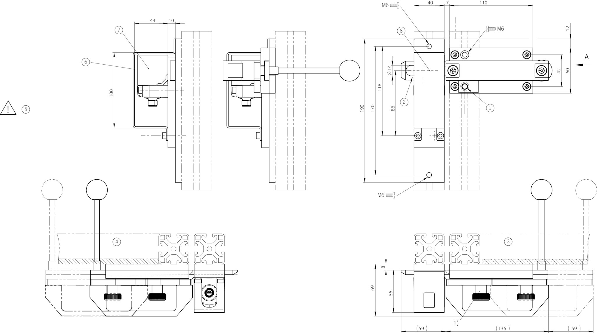 RIEGEL CES-AC/F-AP-C01-AH-SB-C2296 CERROJO CES-AC/F-AP-C01-AH-SB-C2296 | EUCHNER – More than safety.