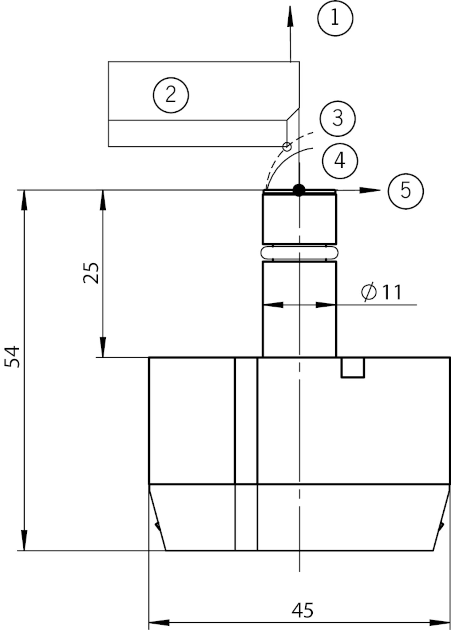 SN02X12-732L-MC2432 SN...12 mm...系列感应式 | EUCHNER – More than safety.
