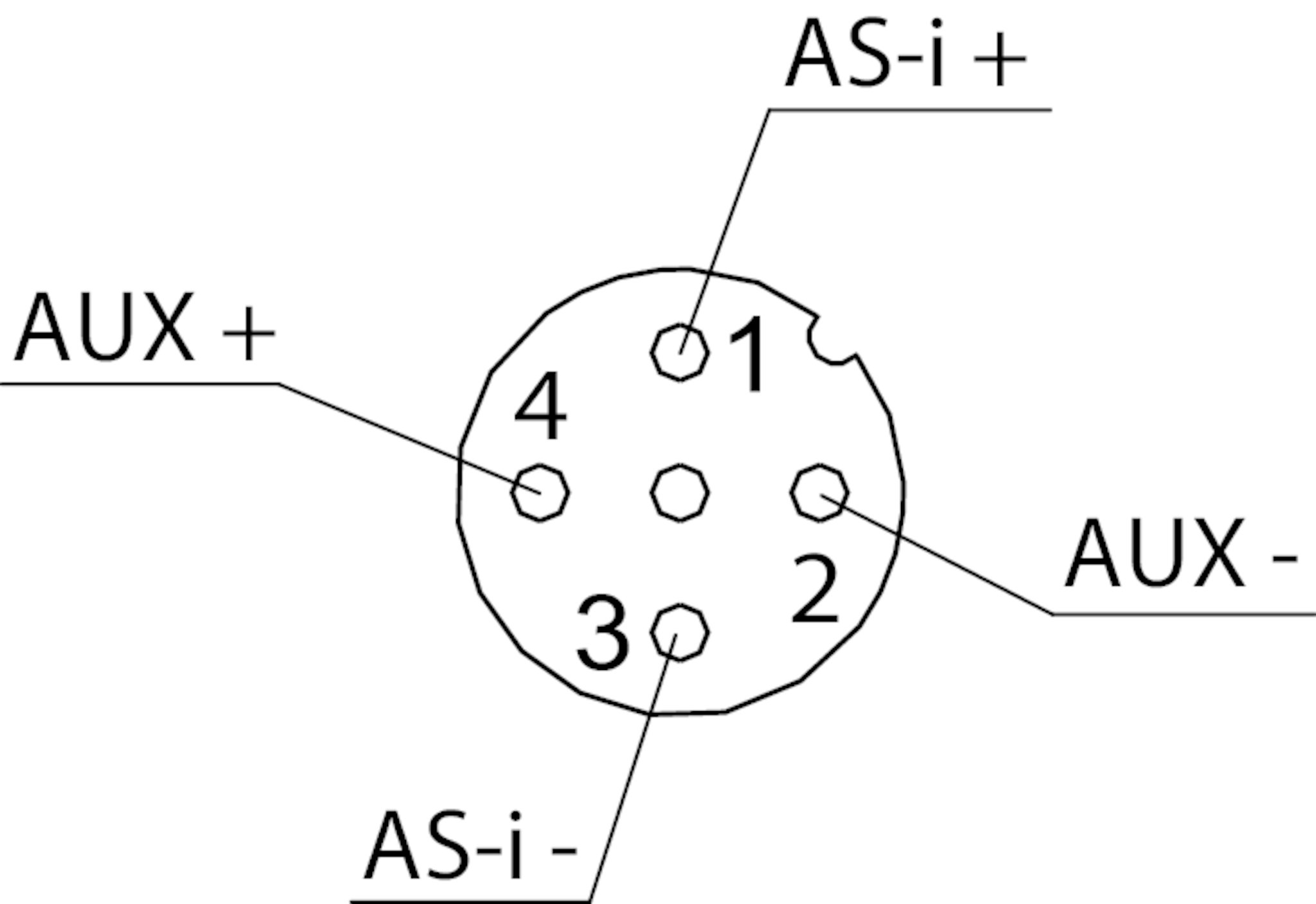 BCM-A-P2-SEM4-1 Bus coupling module with plug connector M12, 5-pin ...