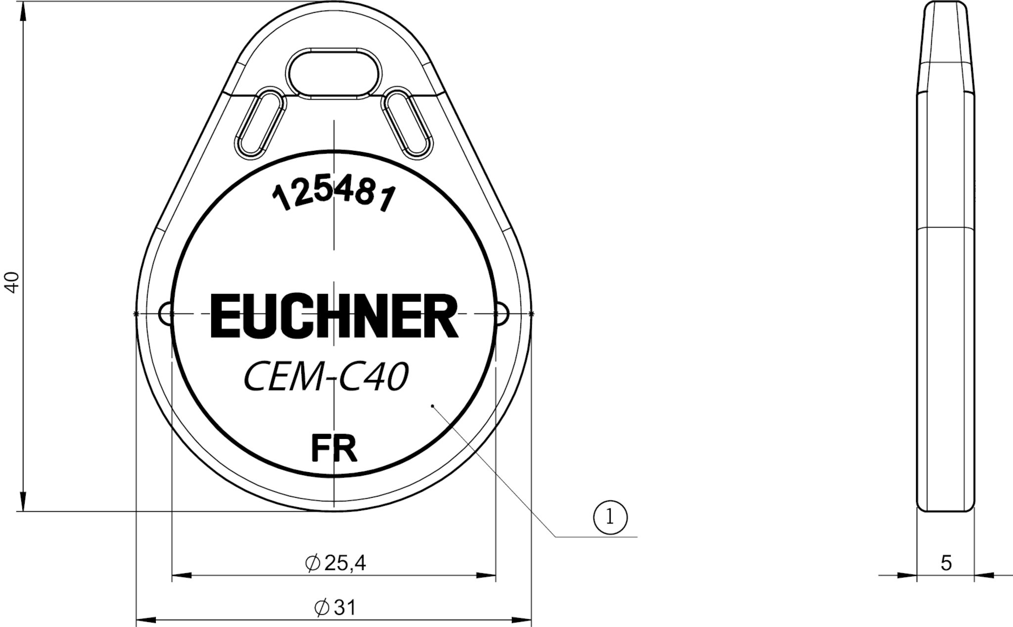 A-TI-001-125481 Parameterization key | EUCHNER – More than safety.