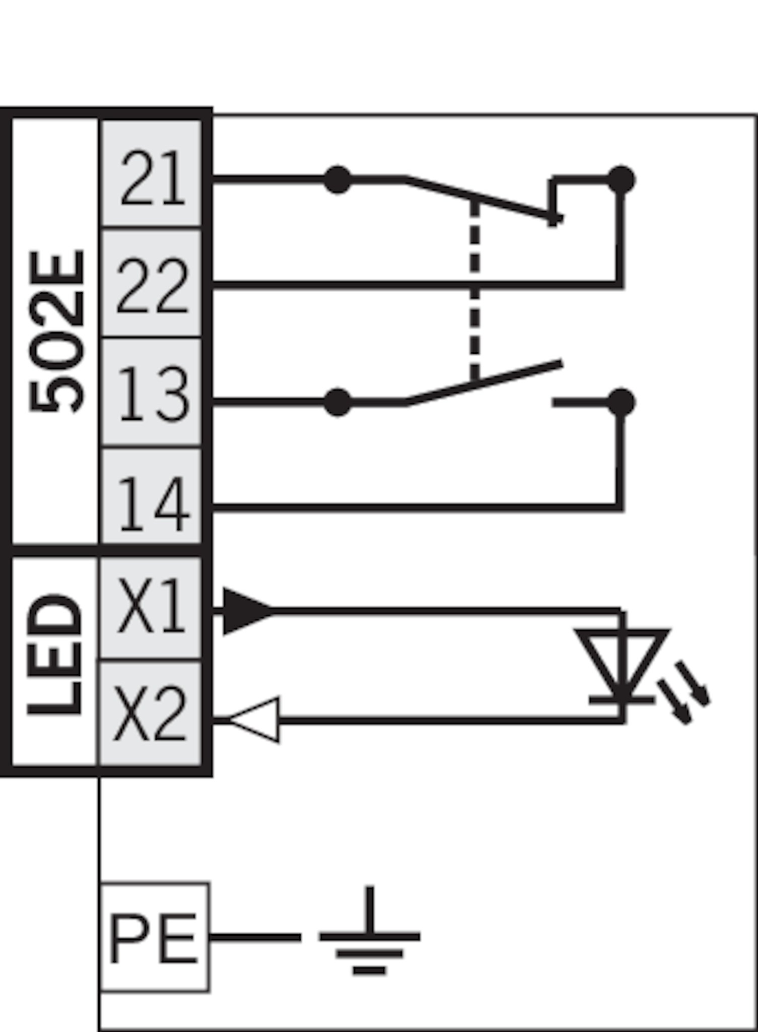 N1AD502LE060-M Precision single limit switch N1A, chisel plunger ...