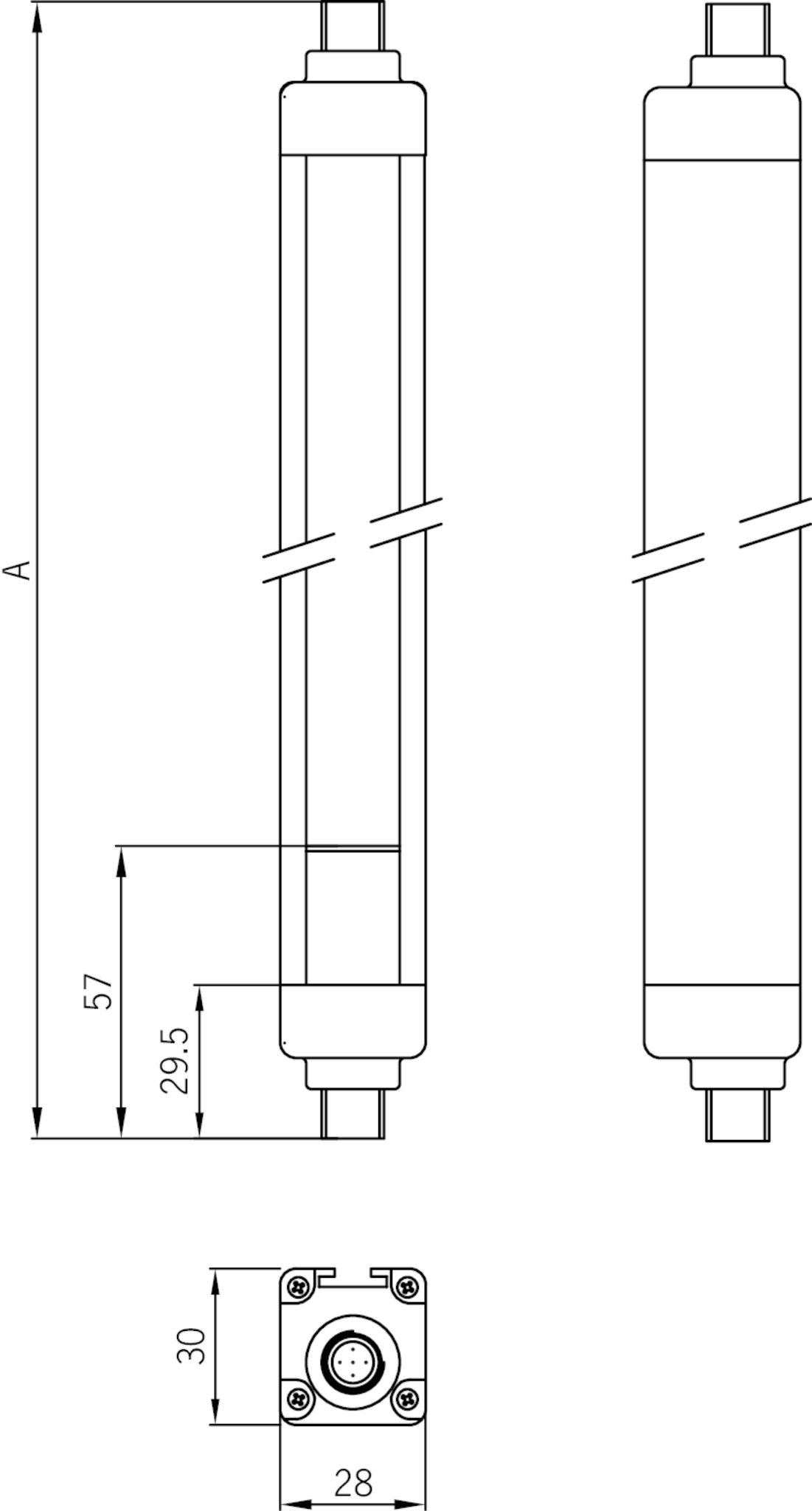 LCA-4TR-M-30-460-AP-156599 Light curtain LCA-4TR-M-30-460 | EUCHNER ...