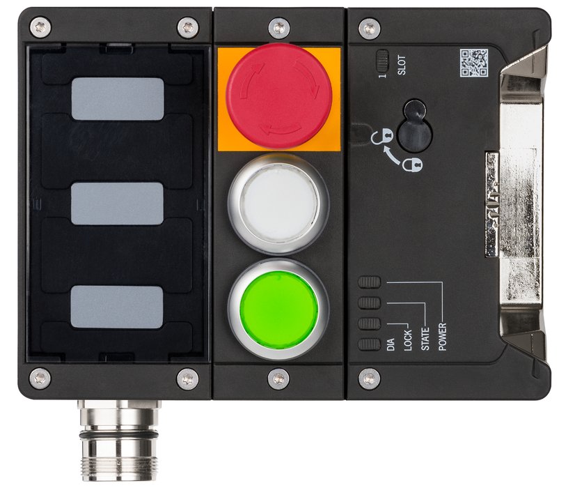 MGB2-L1-BR-U-XB2S1-DY-R-160748 Locking module MGB2-L1-BR... (M23, 2 ...