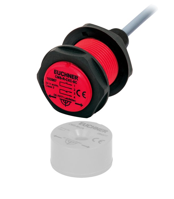 CMS-R-EXM-05V CMS读头设计E - 配有常闭/常开触点，PVC材质 | EUCHNER – More than safety.