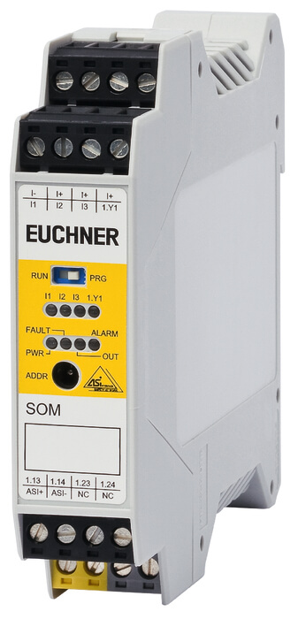 SOM-4E-0A-C1 AS-Interface Safety at Work 안전 출력부 SOM | EUCHNER