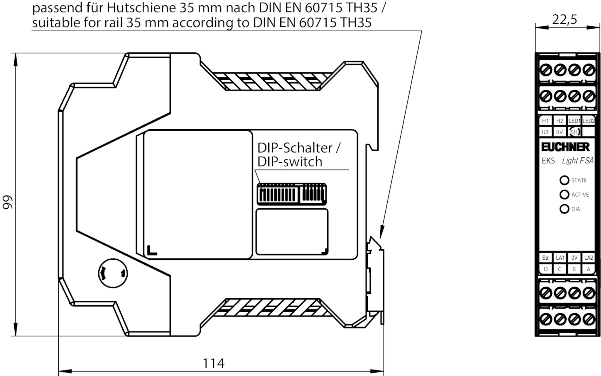 EKS-A-APR-G08 Interface adapter EKS Light modular (supports all ...