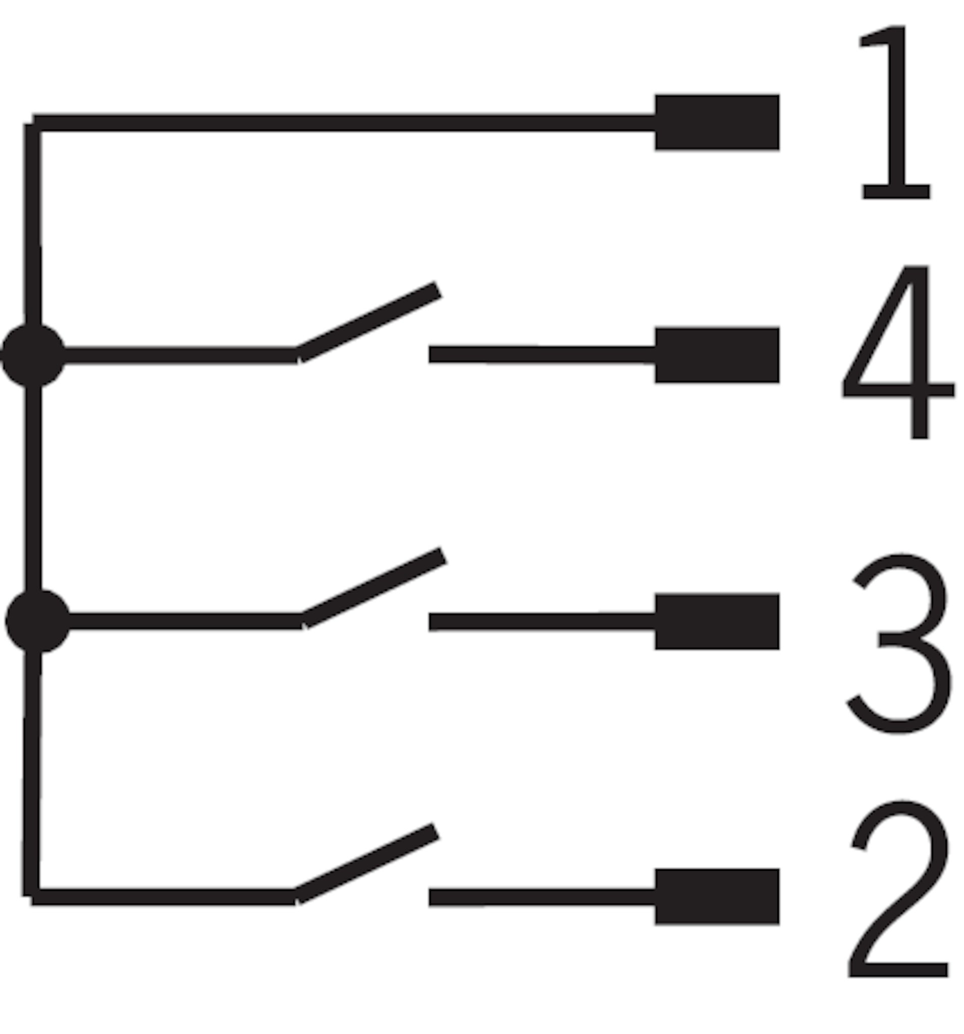 CMS-R-AXE-SC Read heads CMS design A - with NO contact combinations, M8 ...
