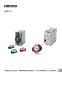 EKS-A-IIX-G01-ST02/03 Electronic-Key adapter with PROFINET interface ...