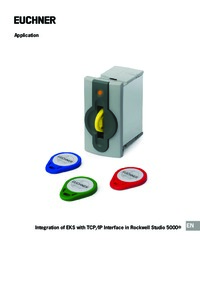 EKS-A-IEX-G01-ST02/03 Electronic-Key adapter with Ethernet TCP/IP interface | EUCHNER – More ...